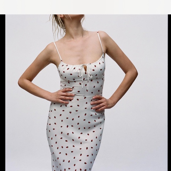 Realisation Par | Dresses | Realisation Par White Dress With Strawberry ...